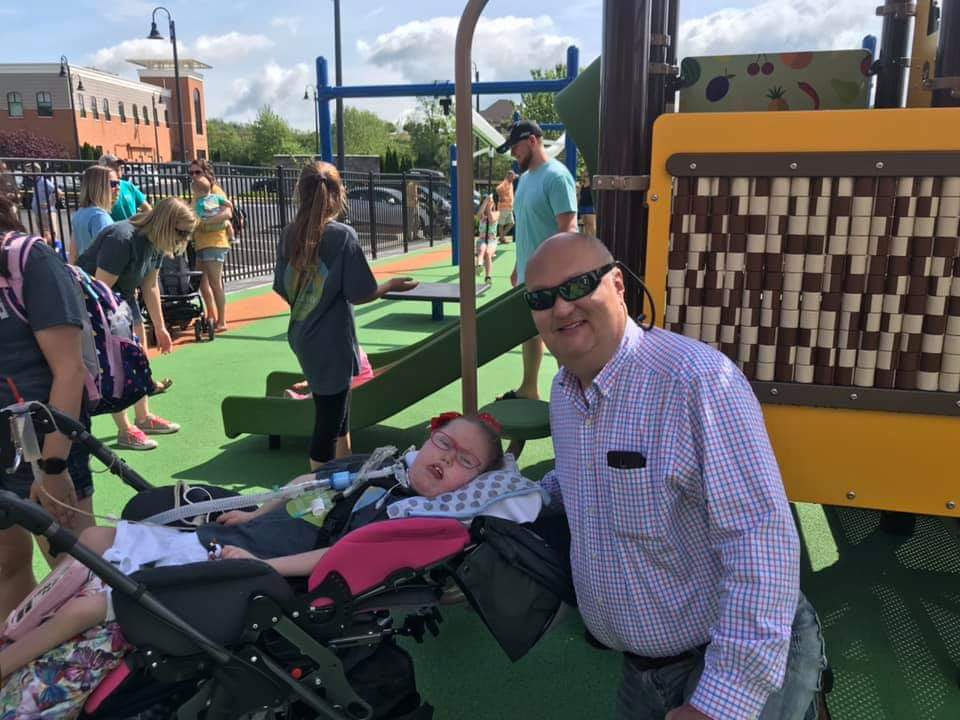Candidate for Sheriff Jeff Stritesky with Addy Grace at the new ...